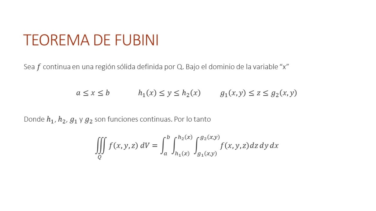 Integrales iteradas triples. Cálculo vectorial. – Herramientas de cálculo